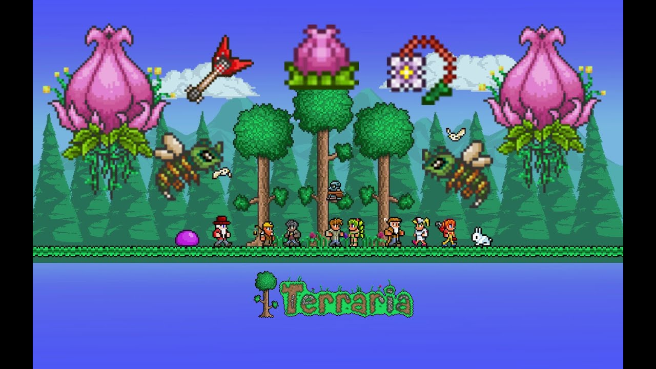 Terraria Console 1.2- Plantera's Bulb - YouTube