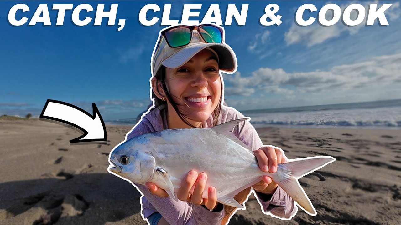 Catch Clean & Cook - SURF FISHING IN FLORIDA - YouTube