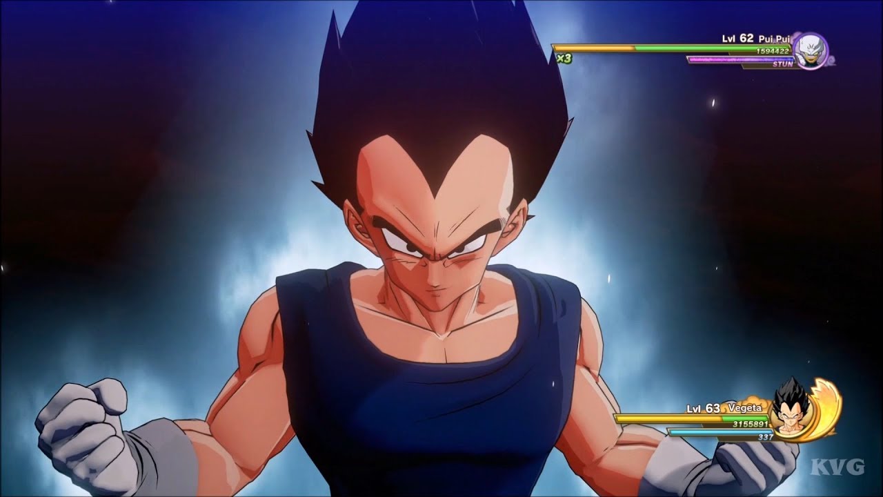 Dragon Ball Z: Kakarot - Vegeta vs Pui Pui (Story Battle 60) [HD] - YouTube