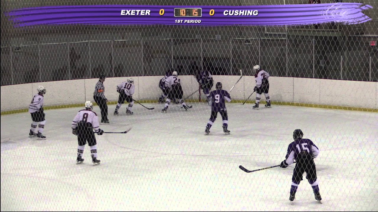 Cushing Academy - Varsity Boys Ice Hockey vs. Phillips Exeter Academy ...