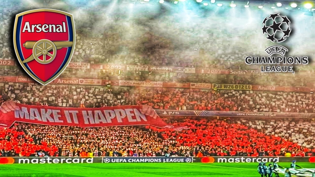ARSENAL FANS Atmosphere At Emirates Stadium Match Againts REAL MADRID ...
