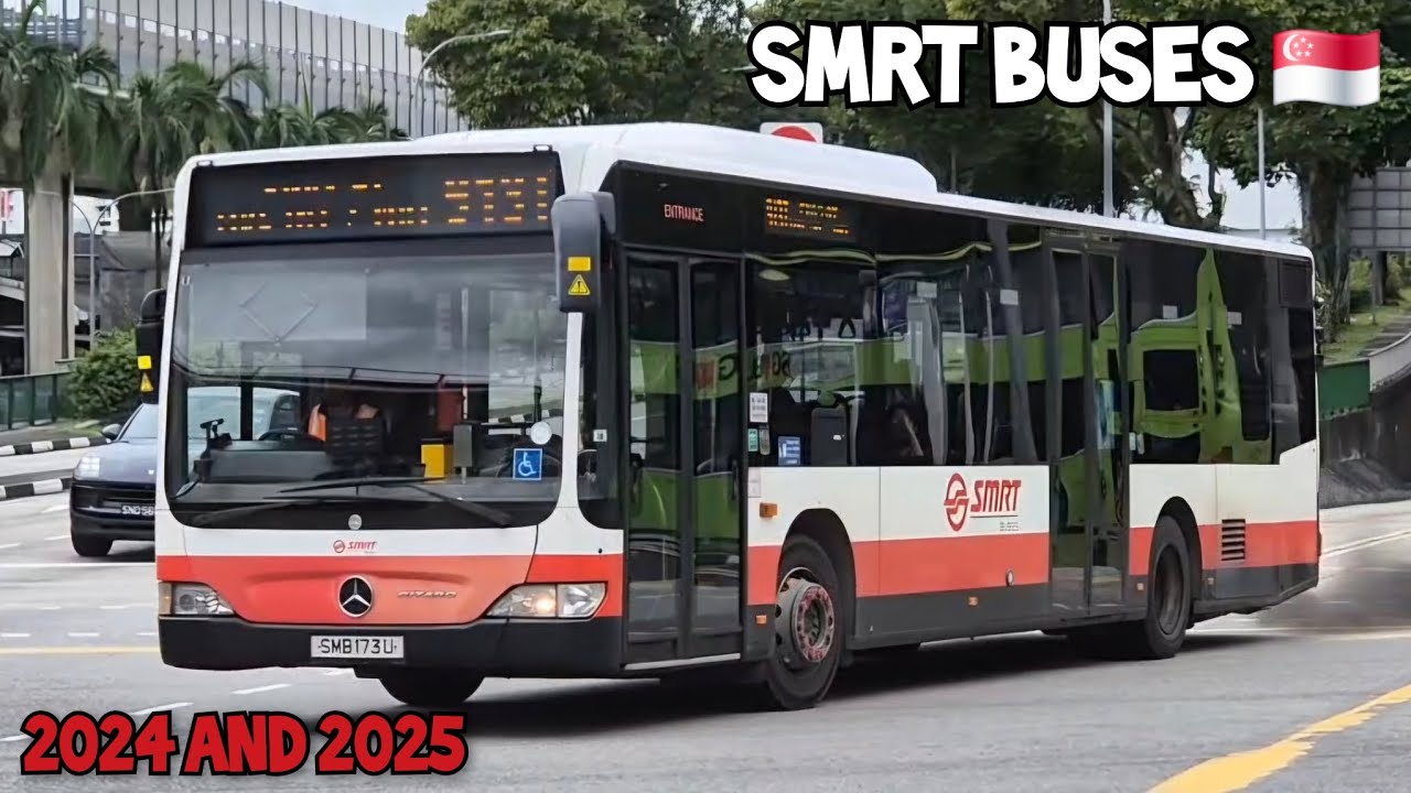 SMRT Buses 🇸🇬, 2024 and 2025 - YouTube