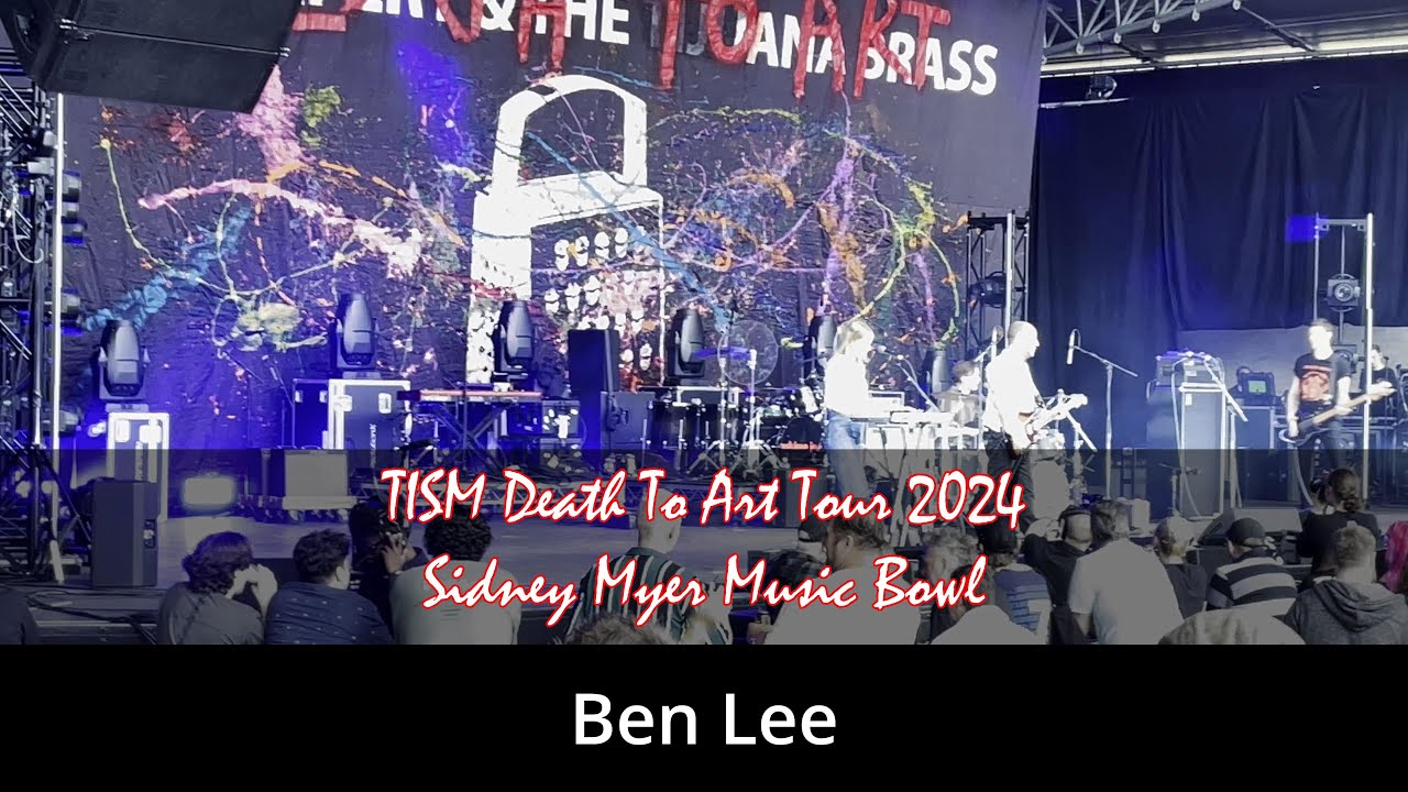 Ben Lee live at the Sidney Myer Music Bowl Nov 9th 2024 - YouTube