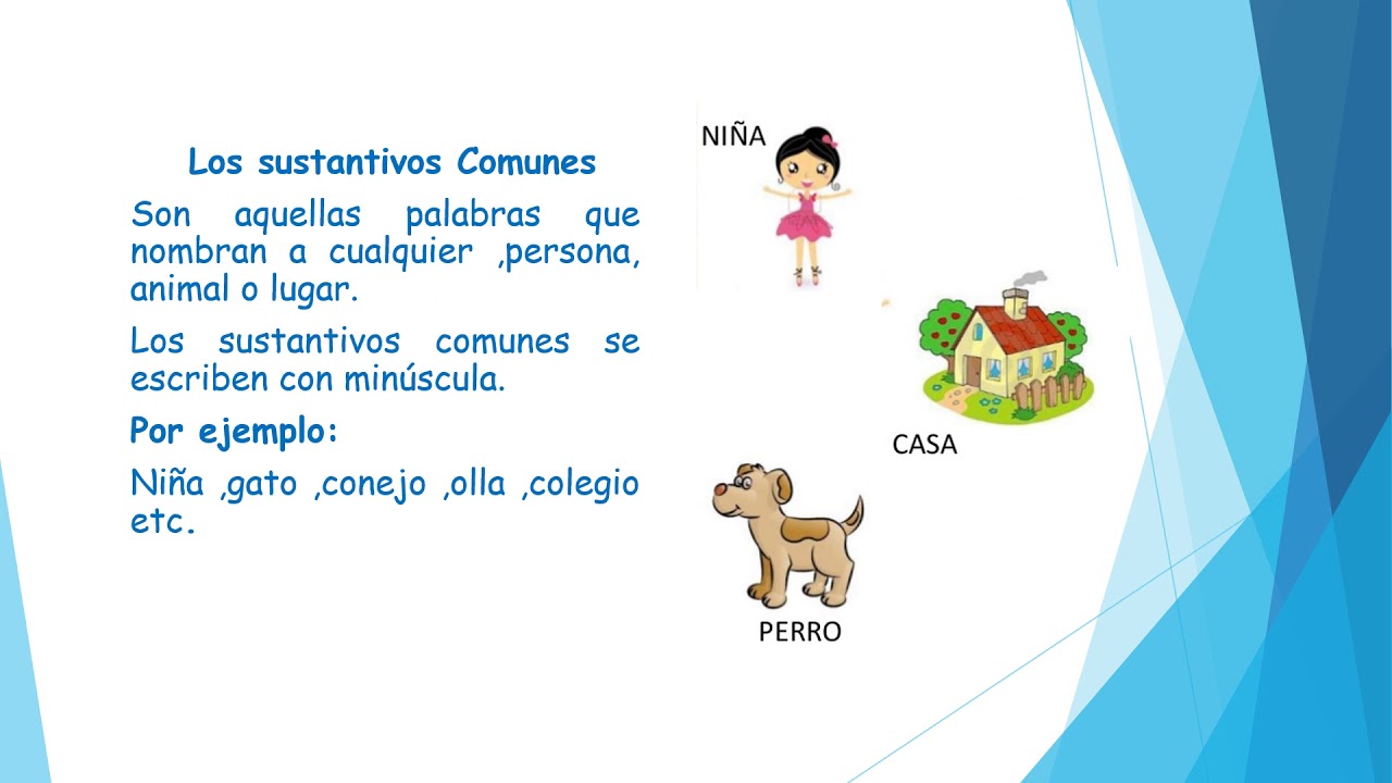 PPT presentación Sustantivo y artículo - YouTube