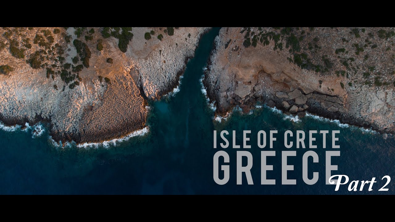 Isle of Crete Greece Drone video | Exploring Katholiko Monastery | Part ...
