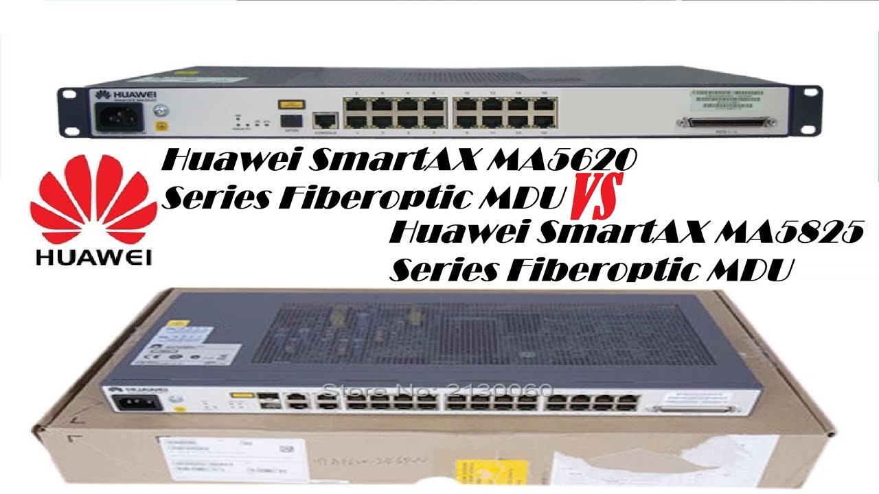 Huawei SmartAX MA5620 Series Fiberoptic MDU Replace With Huawei Smart ...