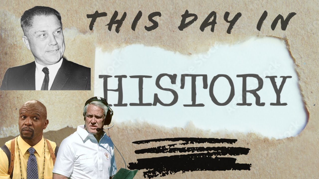 This Day In History July 30th - YouTube