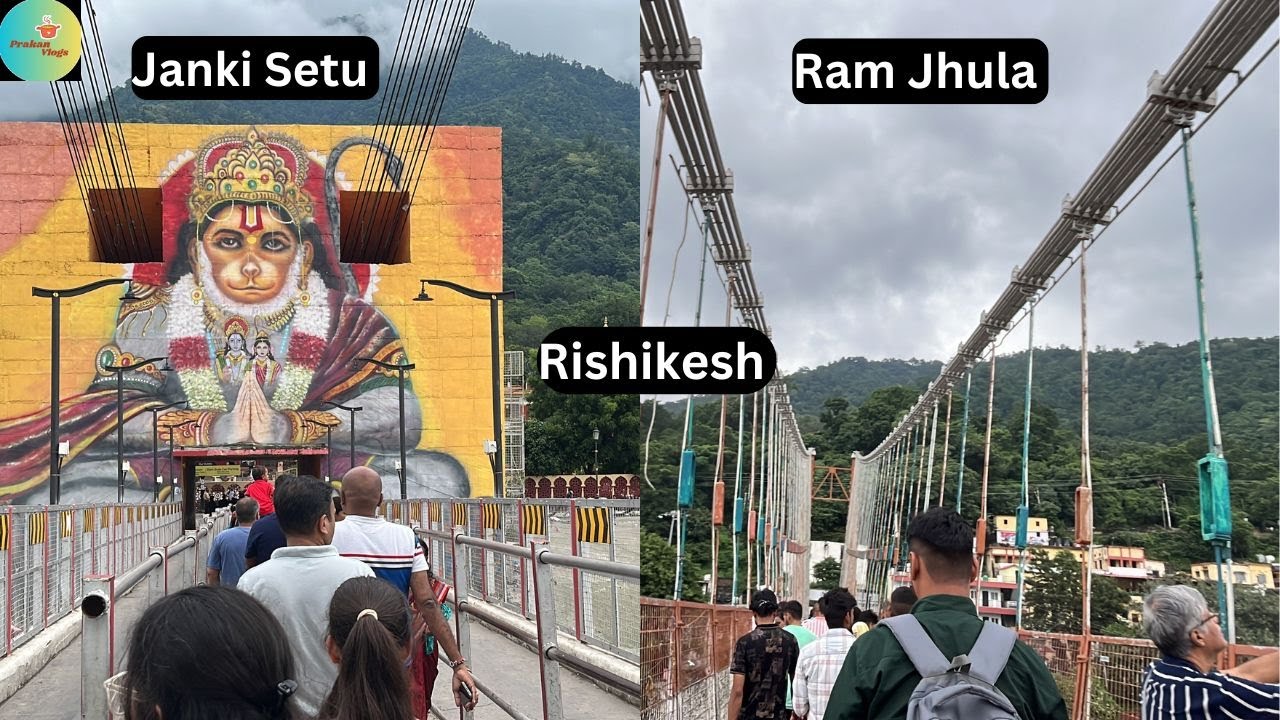 Rishikesh Tour vlog/Janki Jhula/Ram jhula Rishikesh Uttarakhand - YouTube