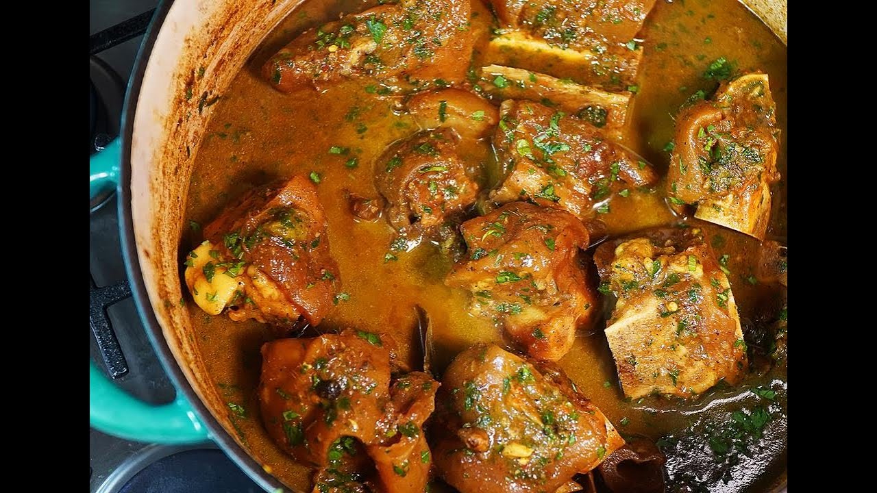 Curry Cow Heel #TastyTuesdays | CaribbeanPot.com - YouTube