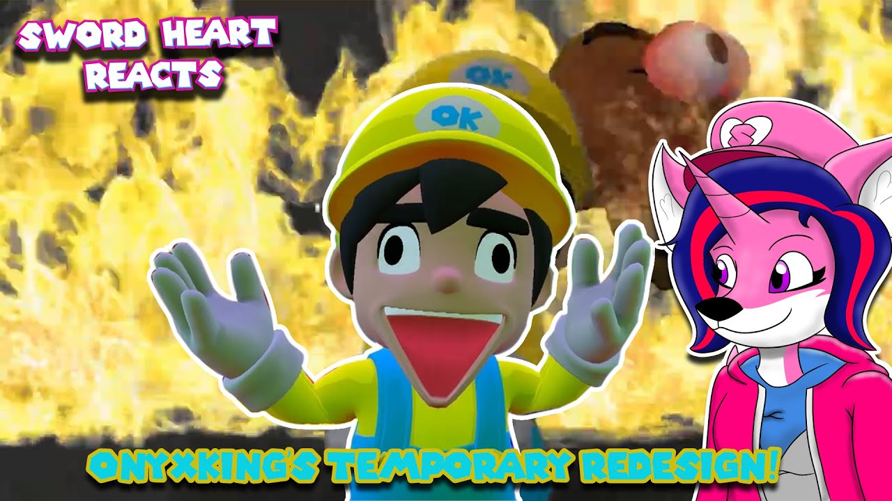 THE SMG4 REDESIGN!!! || Sword Heart REACTS To OnyxKing 2.0 Upgrade ...