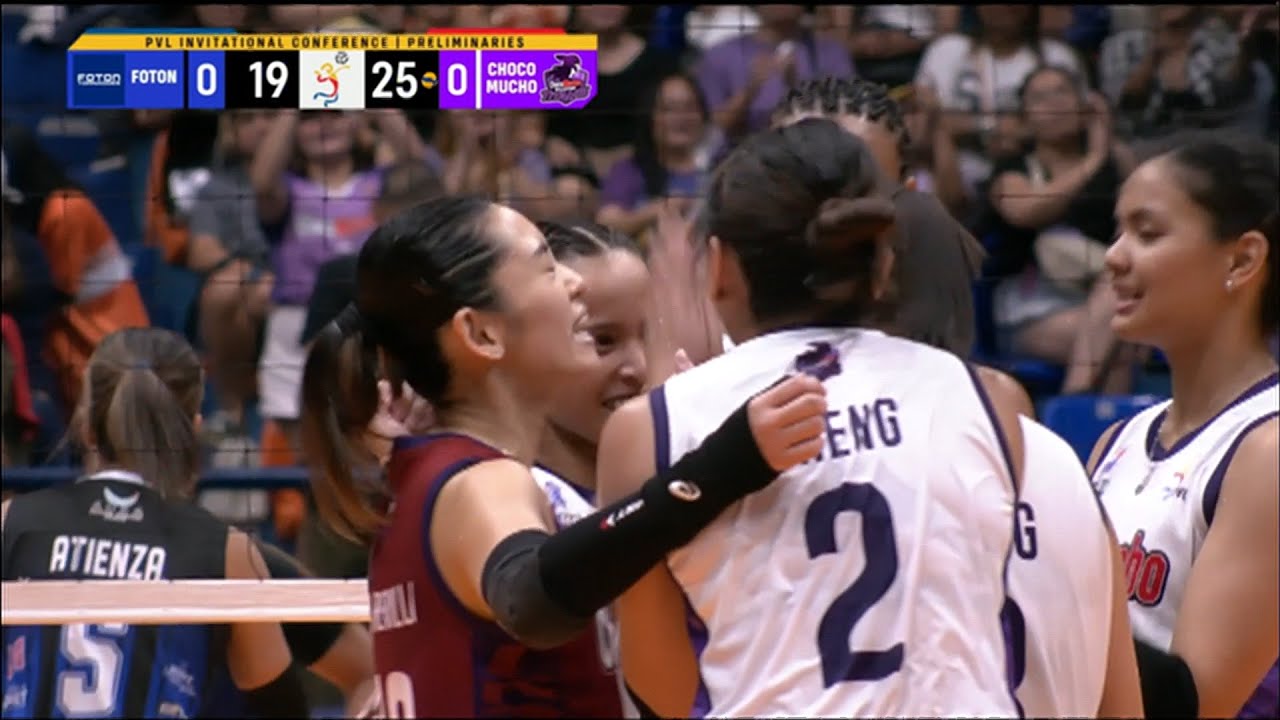 Flying Titans close out set 1 in style | 2023 PVL Invitational ...