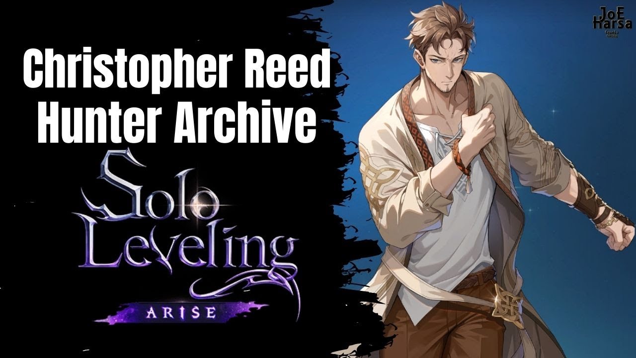 Christopher Reed Solo Leveling ARISE Hunter Archive Cutscene - YouTube