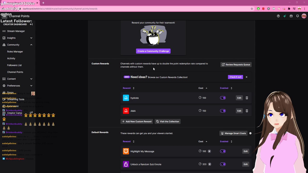 channel points ideas. (Stream Archive) - YouTube