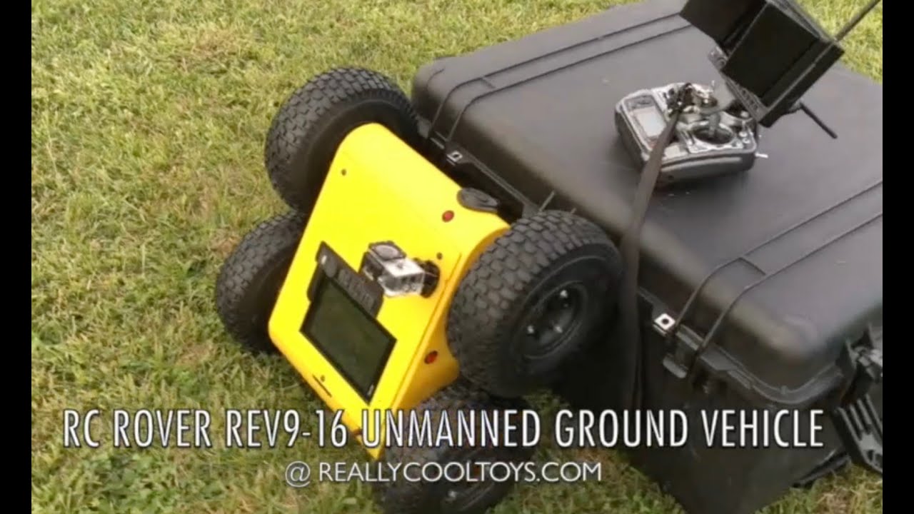 RC Rover REV9-16 Unmanned Ground Vehicle - YouTube