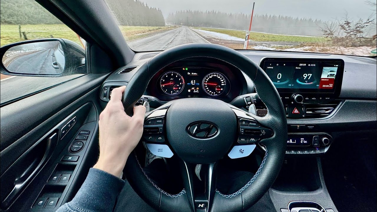 Hyundai I30N POV Drive Landstraße / N Mode 60FPS - YouTube