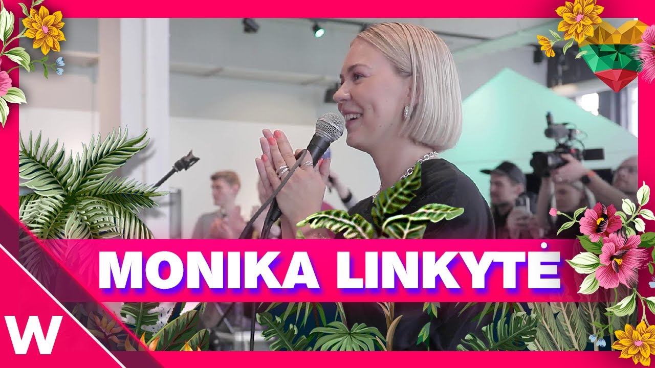 🇱🇹 Monika Linkytė "Stay" & "This Time" - LIVE at our Eurovision 2023 ...