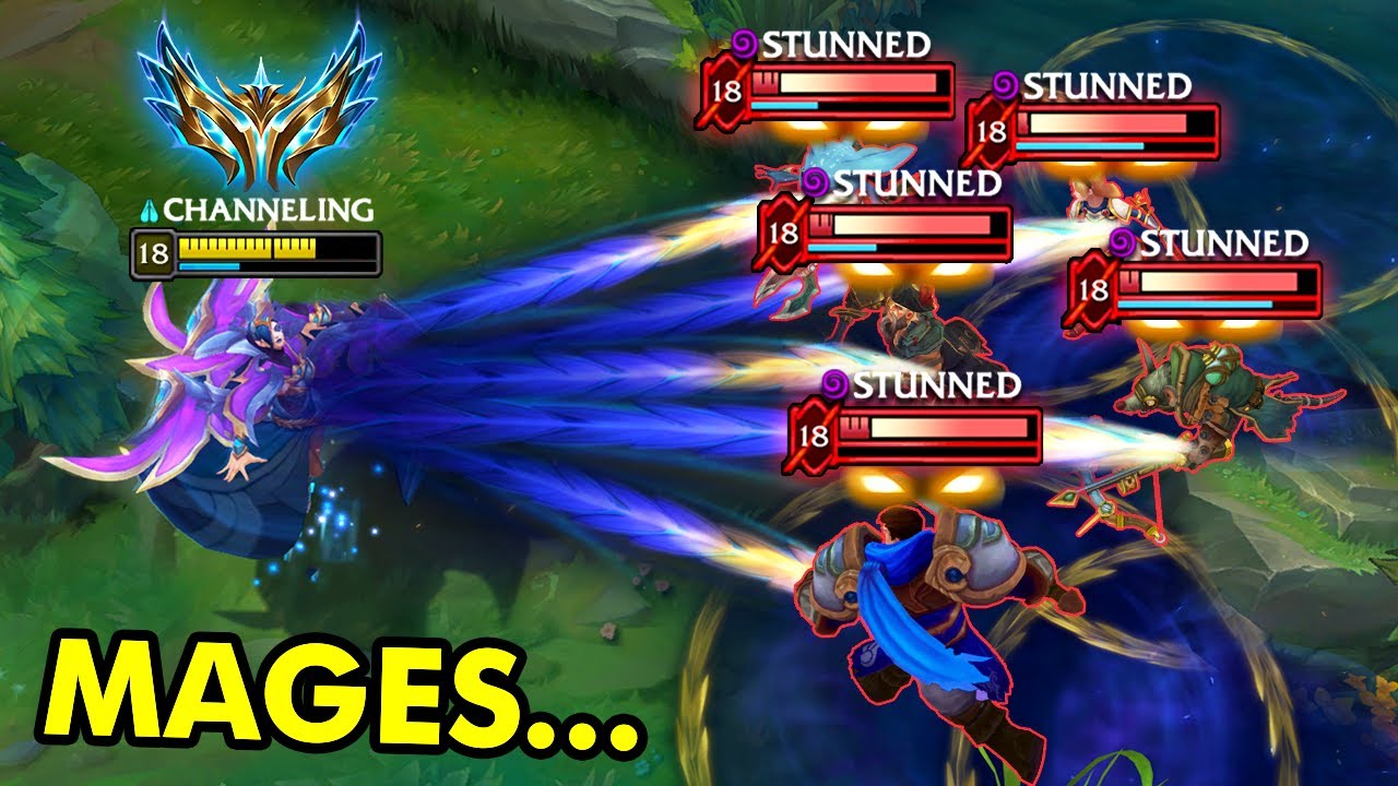 When they say mages are weak right now... - YouTube