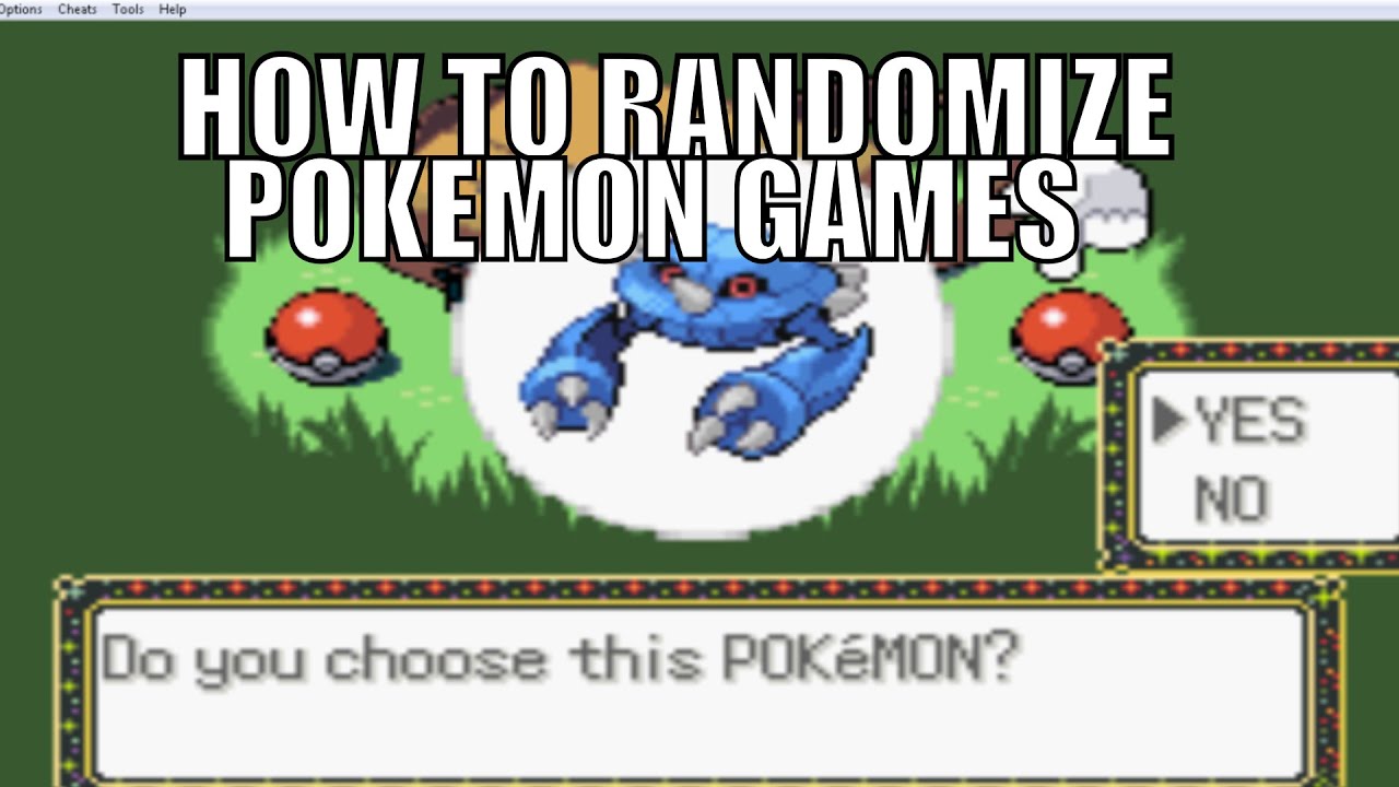 HOW TO RANDOMIZE ANY POKEMON GAME - YouTube