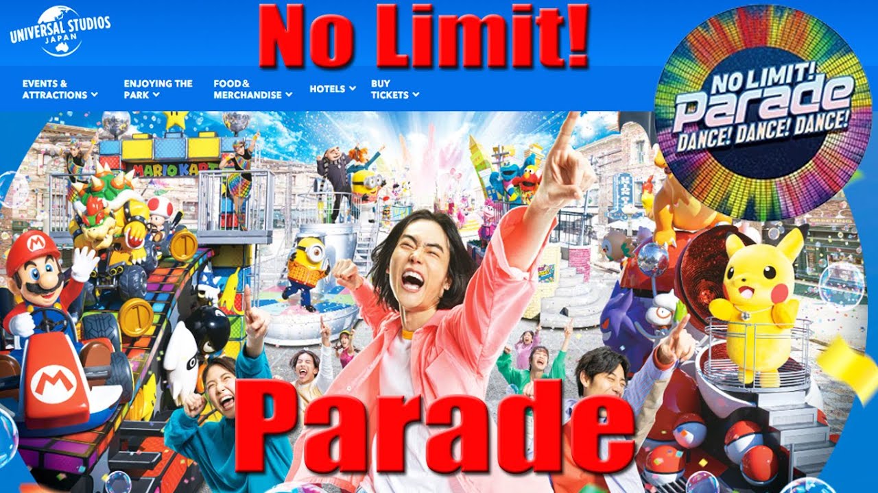 No Limit! Parade | USJ - YouTube