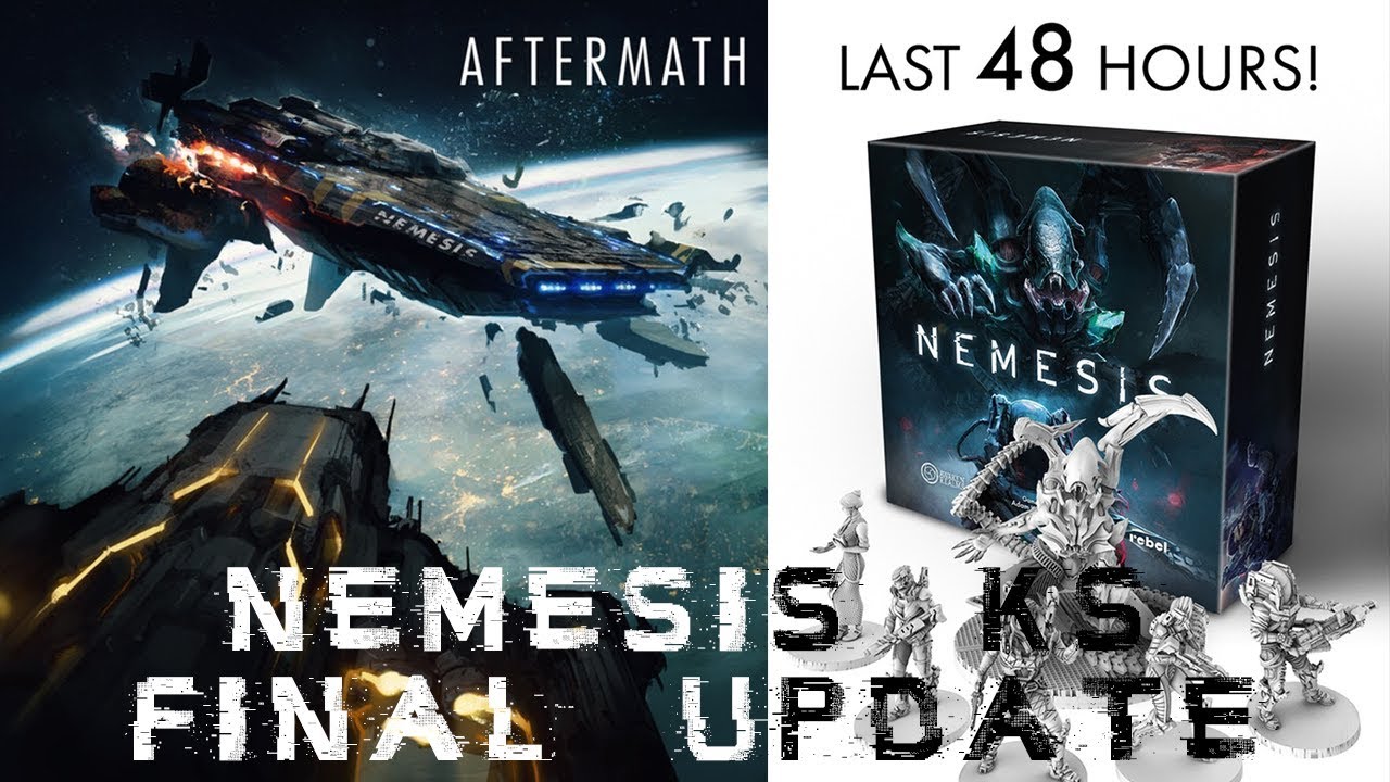 Nemesis Kickstarter Final Update - last 24 hours! - YouTube