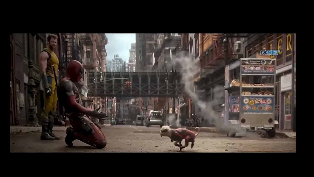 Deadpool's dog hahaha - YouTube