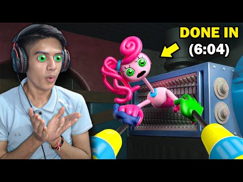 Completing Poppy Playtime 2 in Under 6 MINUTES 🤯 (6:04)