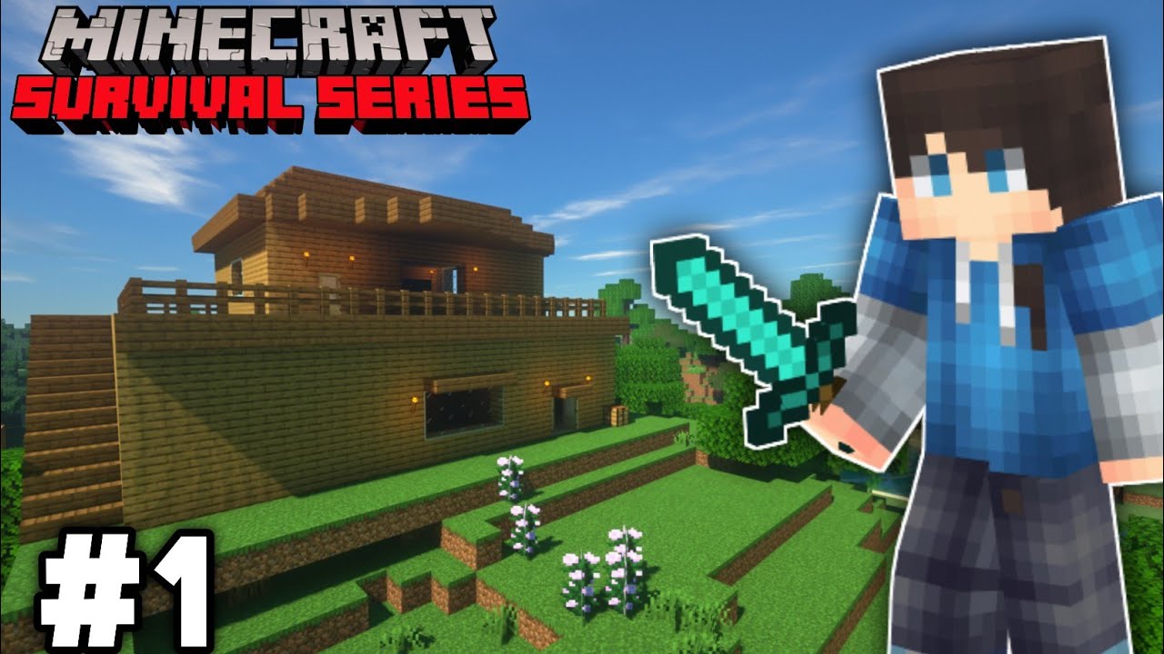 🔥Minecraft Survival Series EP - 1 in hindi 1.20.1 - YouTube