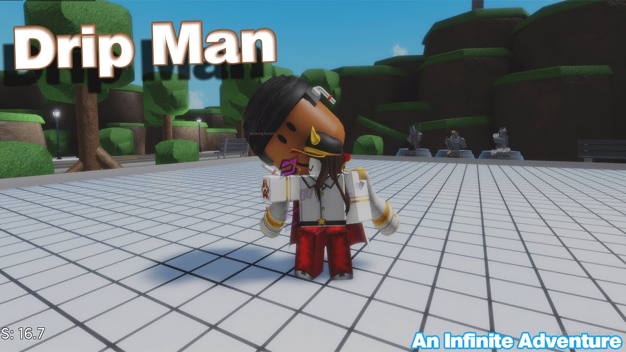 Drip Man Showcase (An infinite Adventure) - YouTube