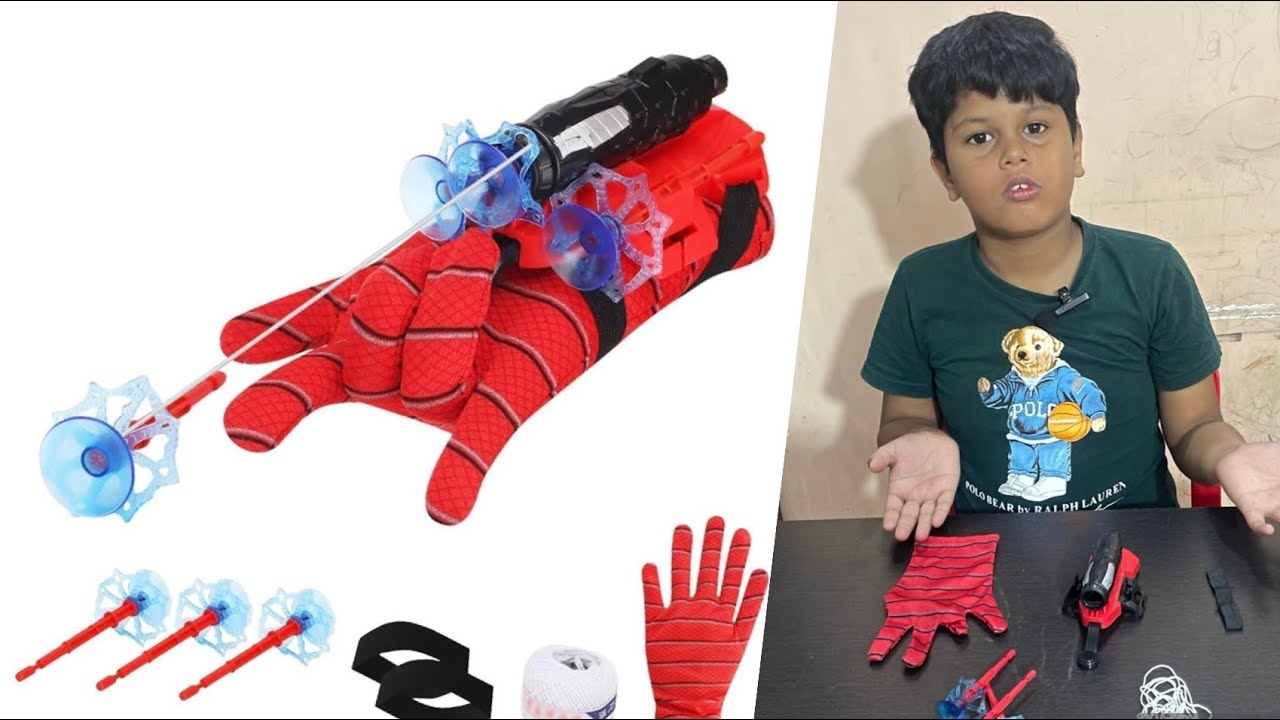 Spider-Man web Shooter | World‘s Most Realistic Spiderman Web Shooter ...