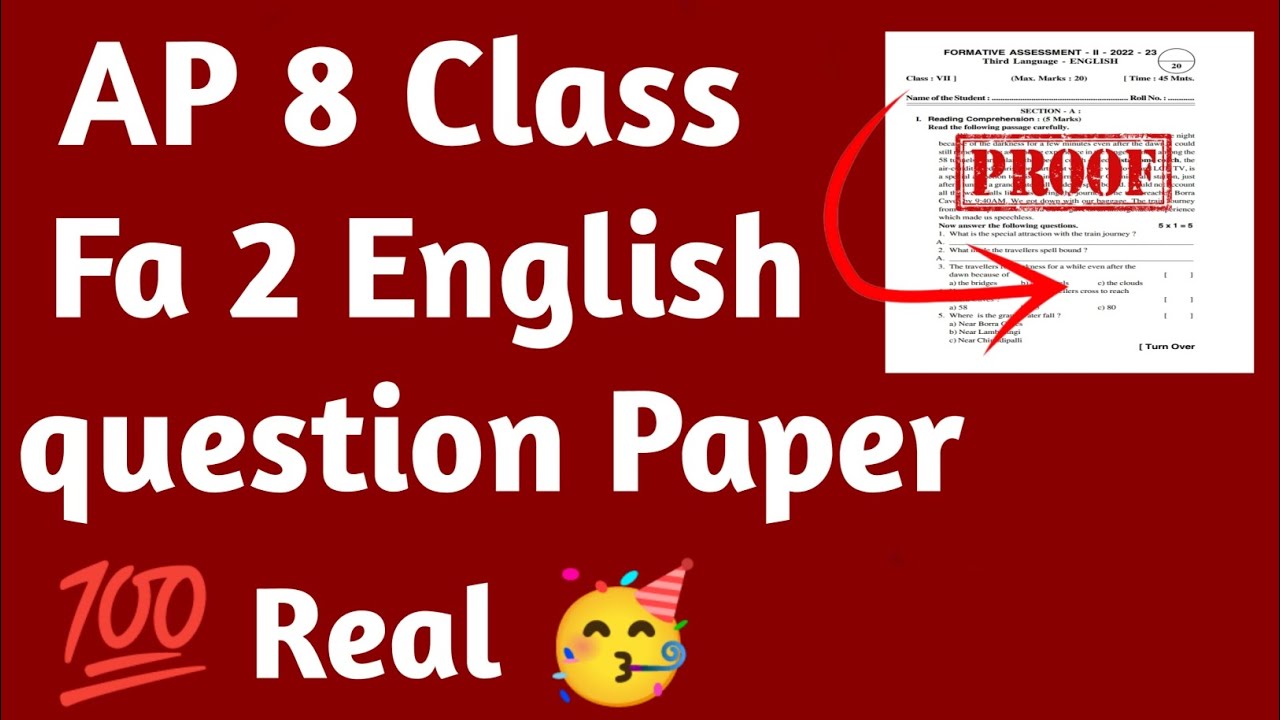 Ap 8th Class Fa2 English Question Paper real 2023 24 Model Paper ap-8th-class-fa2-english-question-paper-real-2023-24-model-paper