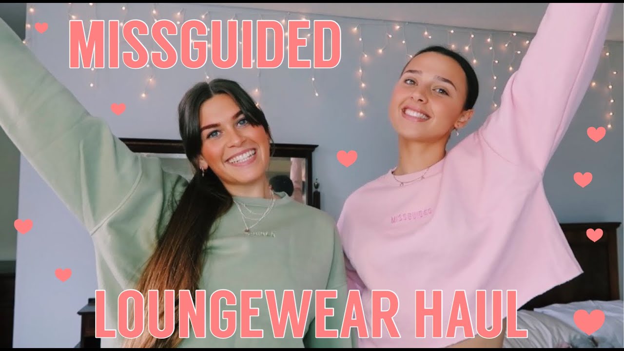 MISSGUIDED ‘WORK FROM HOME’ HAUL | LOCKDOWN OUTFITS | LOUNGEWEAR | Lucy ...