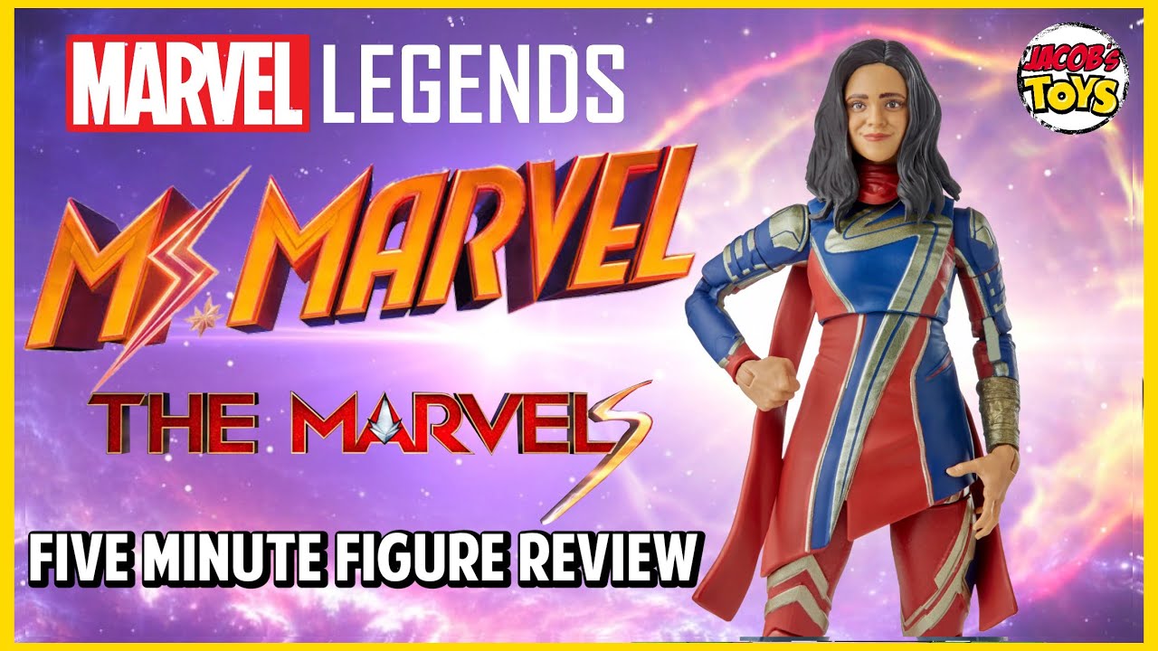 MCU MS MARVEL Action Figure Review | Marvel Legends | Jacobs Toys ...