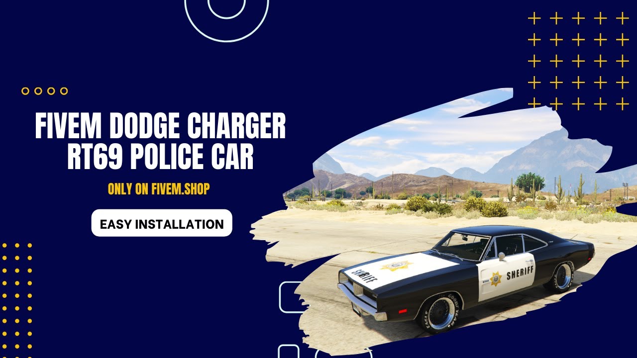 FiveM Dodge Charger RT69 Police Car | FiveM Police Cars #fivem #cars # ...