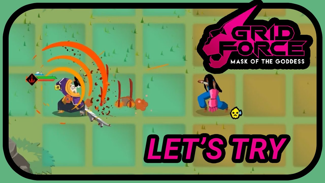 Real Time Grid Base Combat | Grid Force - Mask Of The Goddess - YouTube