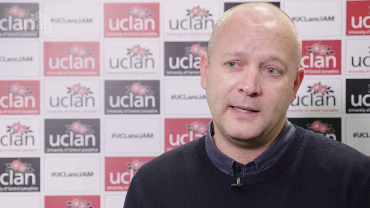 Tom Lyas at the UCLan cJAM: Law event - YouTube