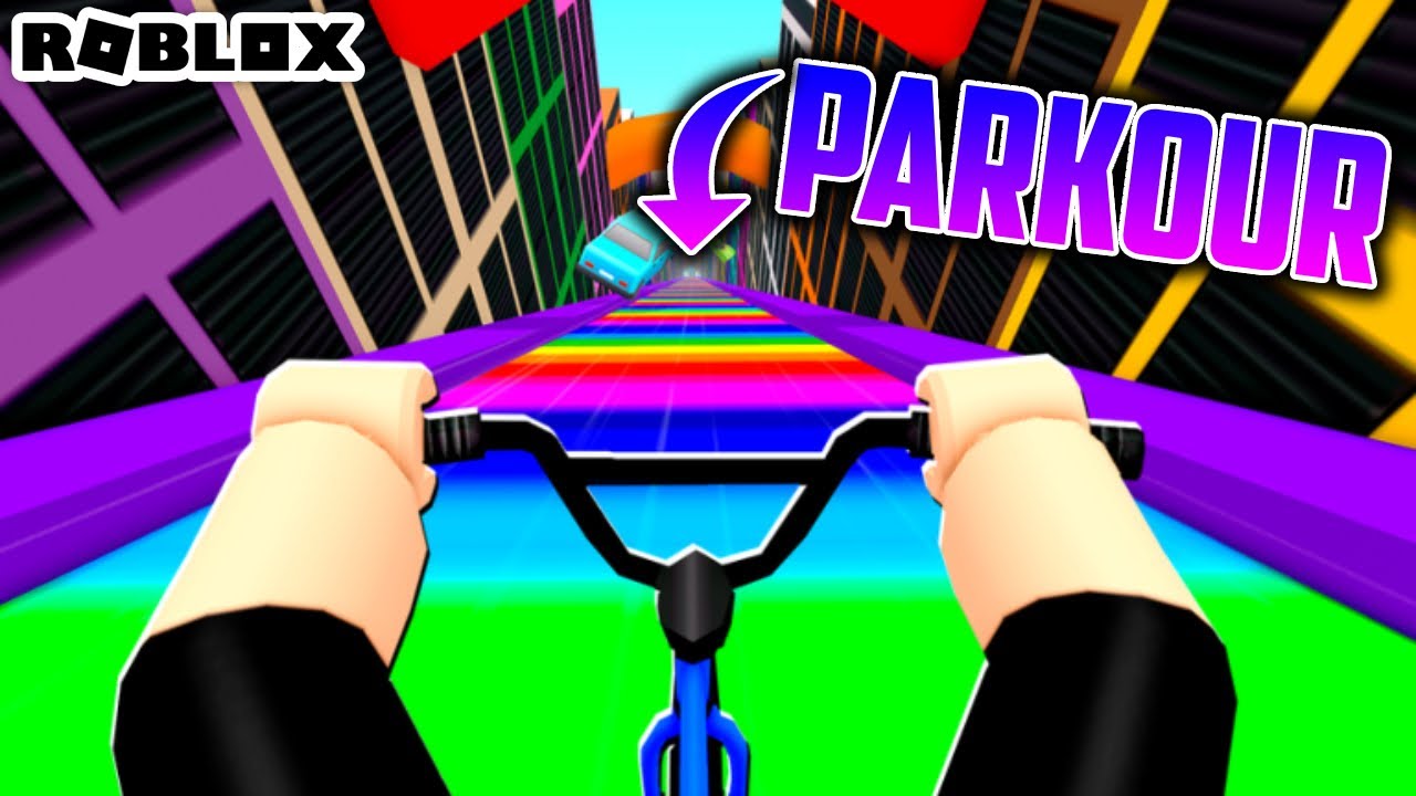 PARKOUR EXTREMO con BICICLETA en ROBLOX ¿Conseguiré llegar al final ...
