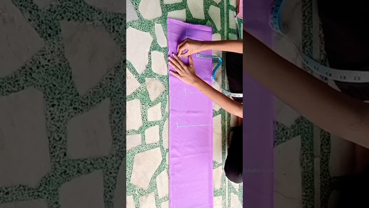 simple sut cutting 👌 step by step ️#youtubeshorts #2024 #viral #simple ...