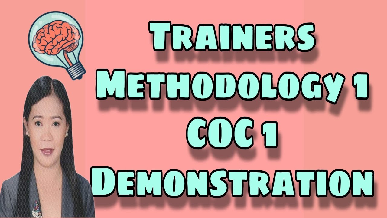 Trainers Methodology Level1 COC1 Demonstration||Not in Actual Assessment||Practice|Ja Eyes Vlogs ...