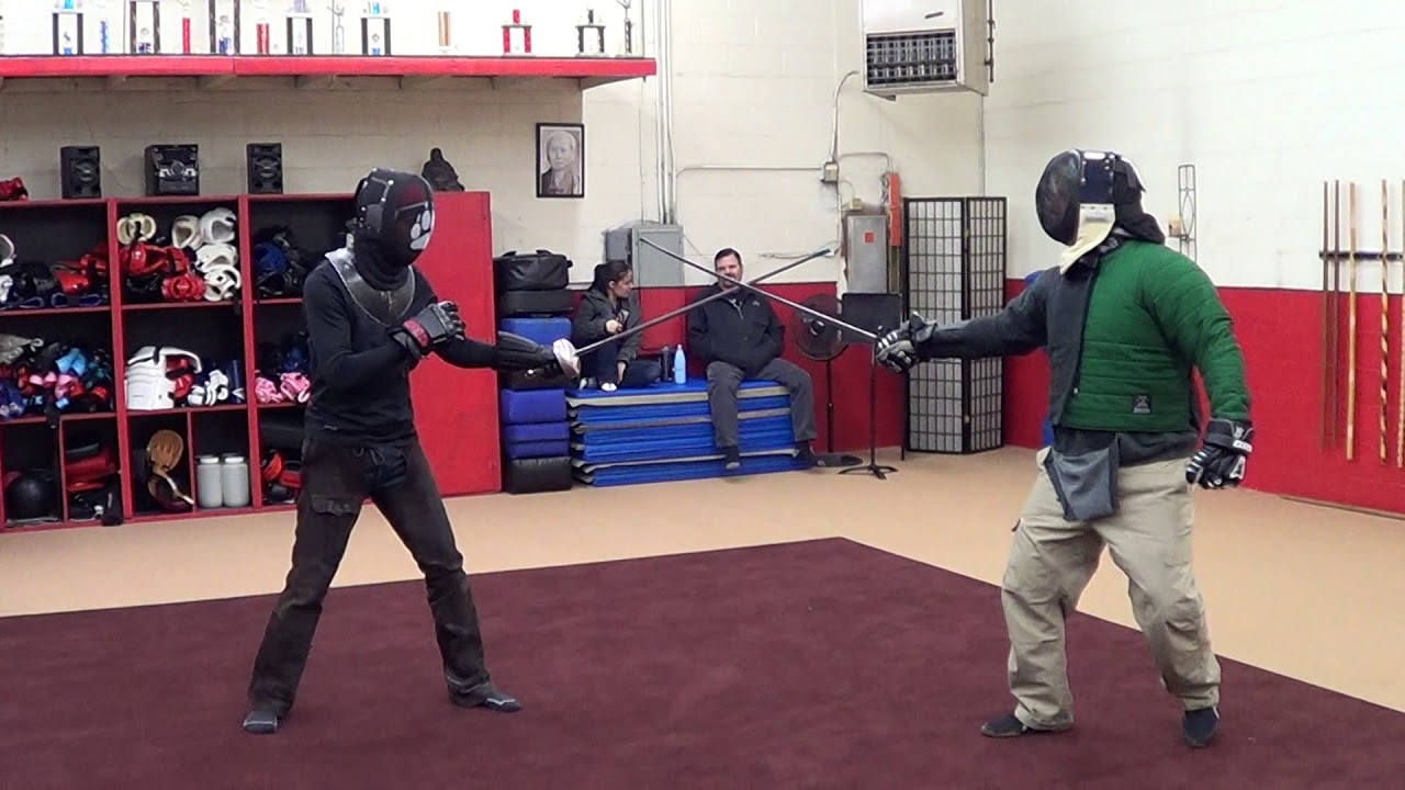 1-19 matt randy rapier vs sabre - YouTube