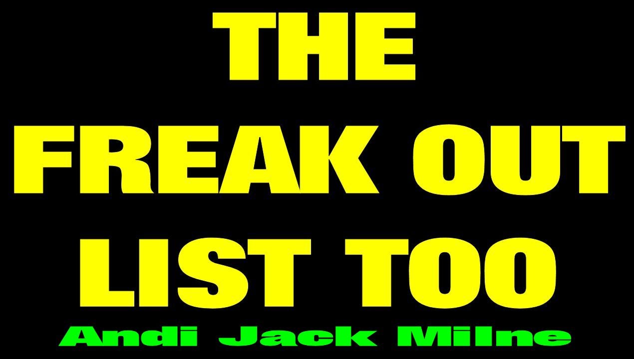The Freak Out List Too 2016 - YouTube