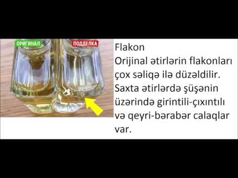 saxta ətirləri necə tanımalı