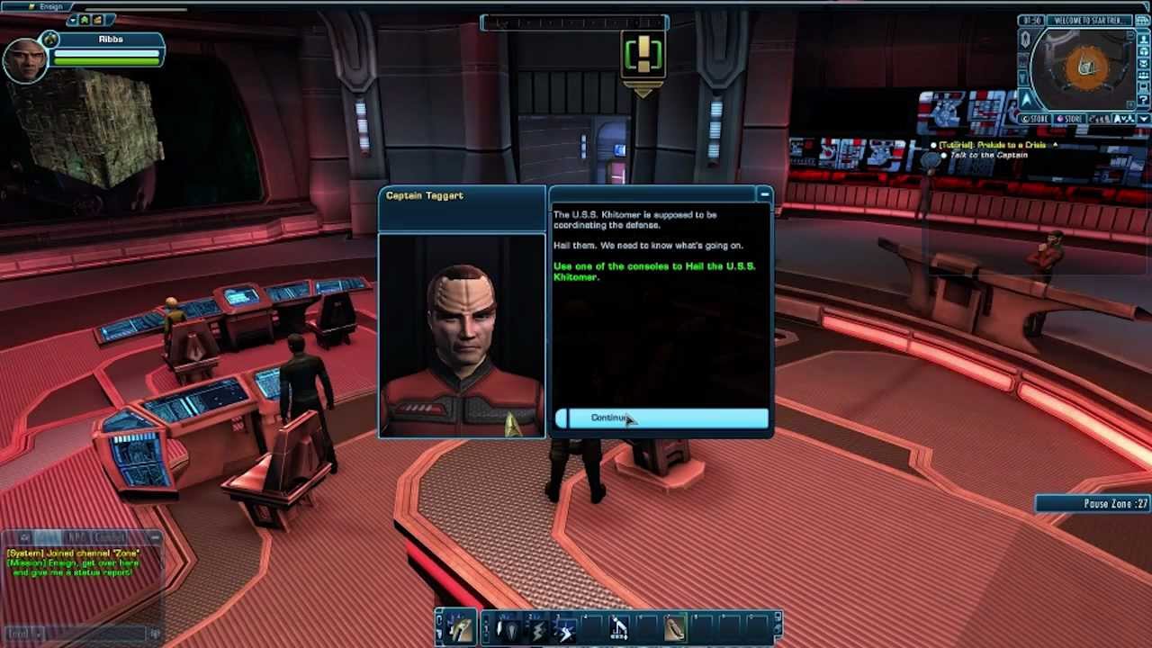 Star Trek Online - Opening Gameplay Part 1 - YouTube