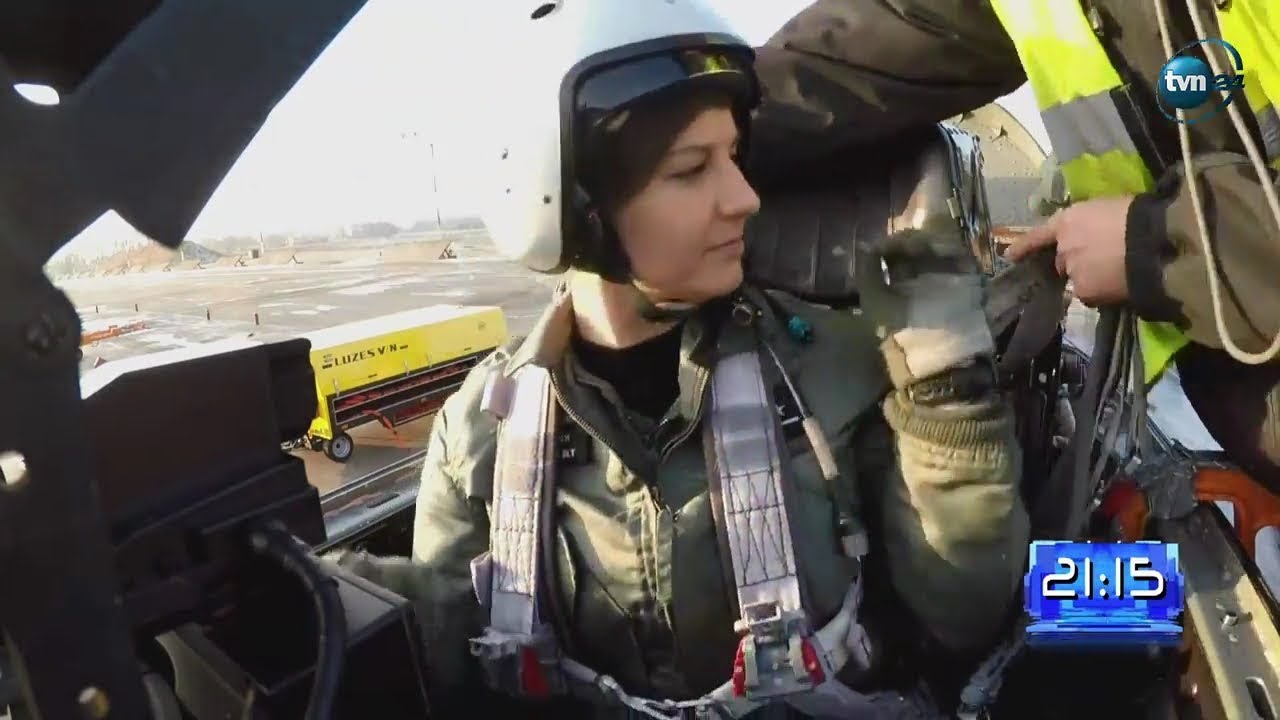 Polish Female Mig-29 Fighter Pilots (kobietą myśliwca pilotka w Siłach ...