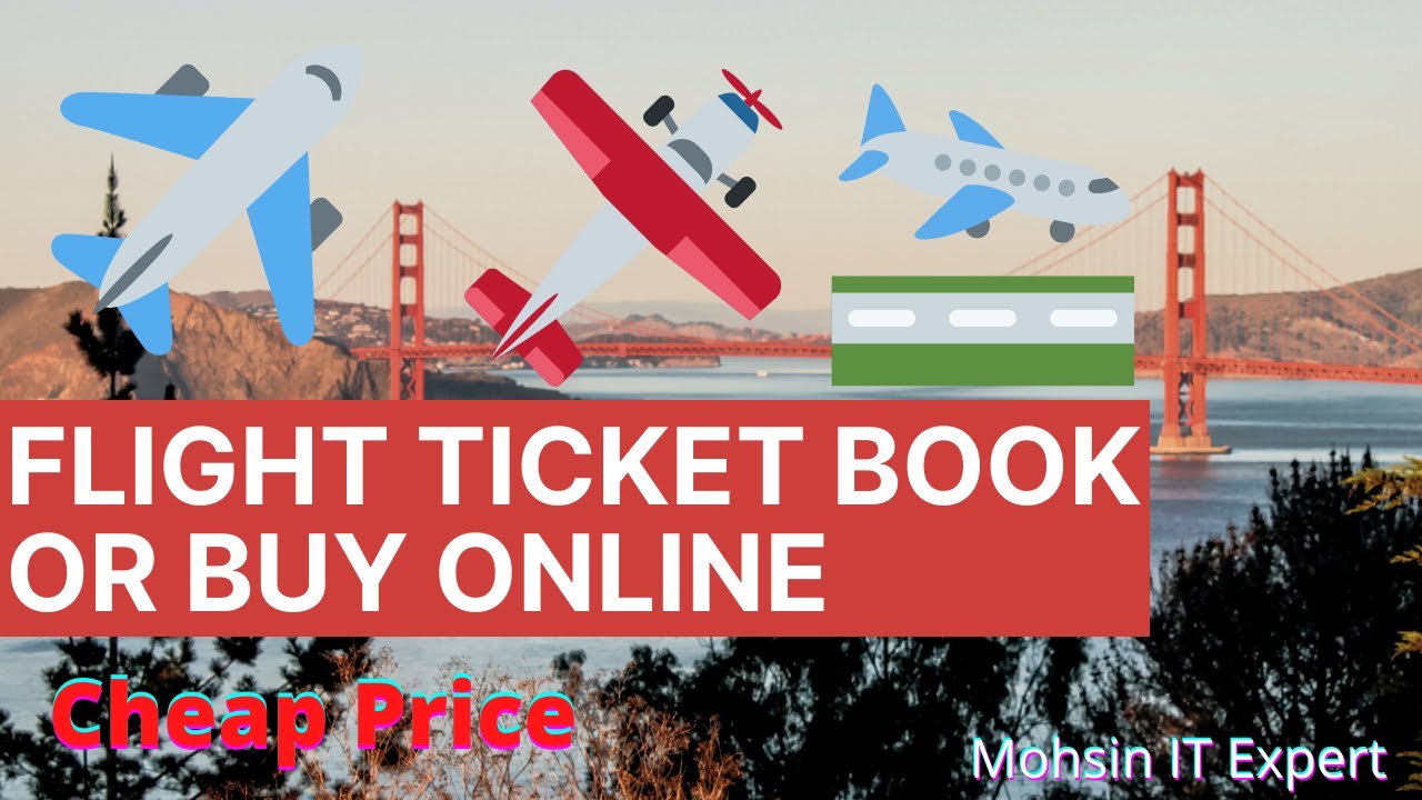 How To Book Flight Ticket Online - YouTube