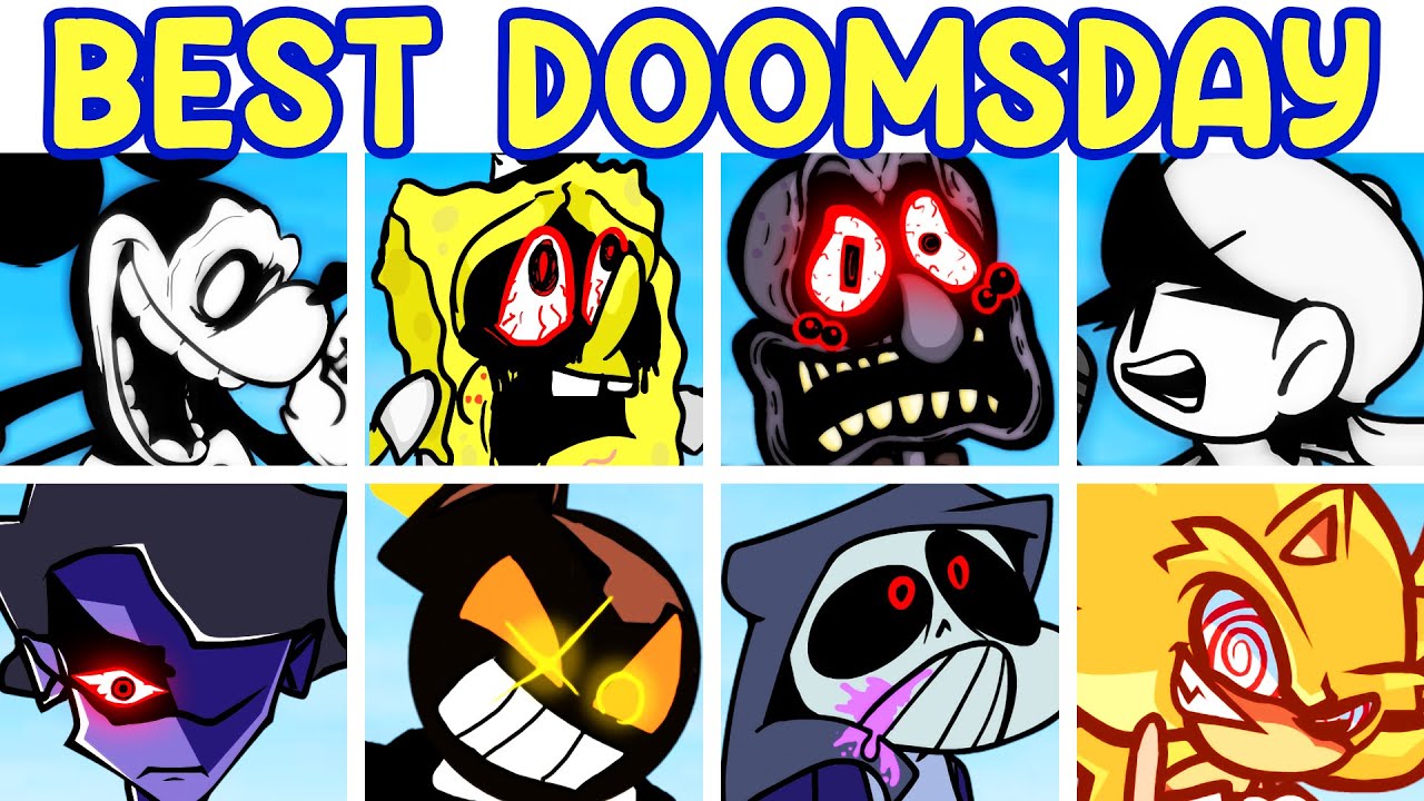 Friday Night Funkin': Best 6 MCM Doomsday Cover Mods [Mickey, Sonic ...