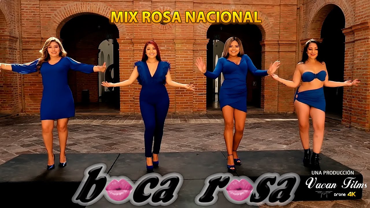 BOCA ROSA GRUPO FEMENINO - NUEVO VIDEO CLIP 2022 - Mix Rosa Nacional ...