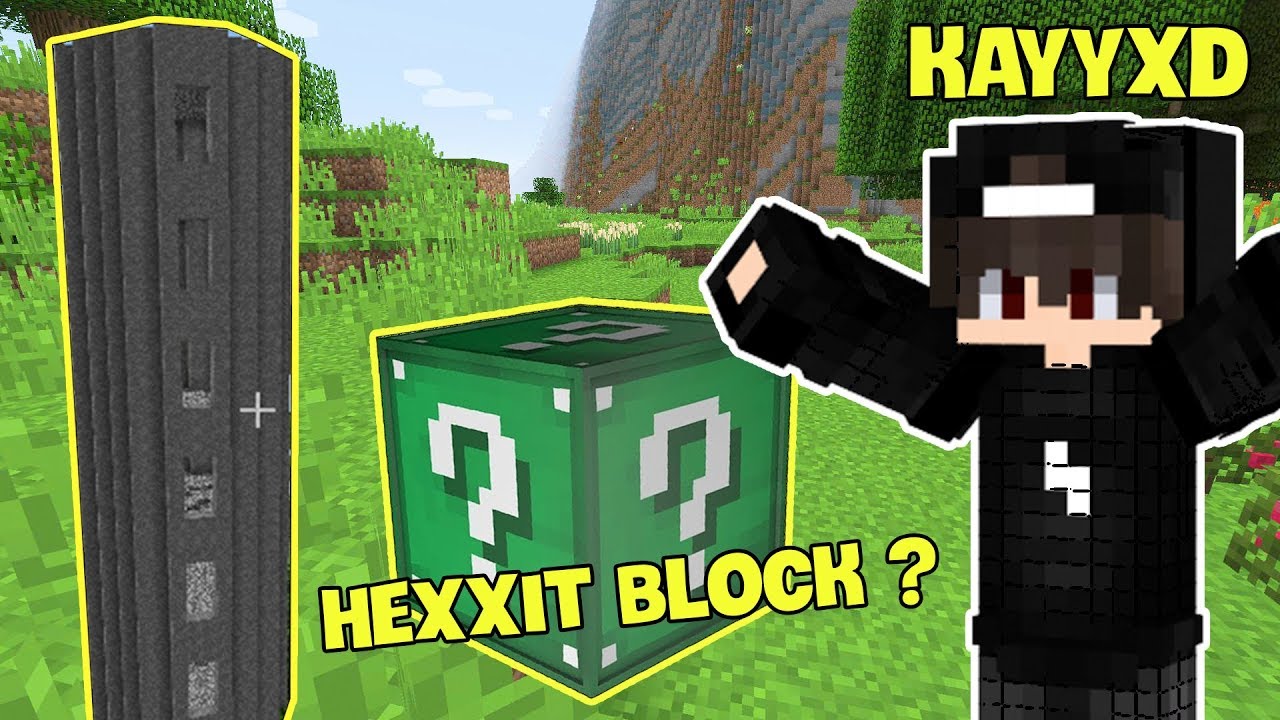 KAYYXD THỬ THÁCH ĐẬP LUCKY BLOCK ĐỂ XÂY NHÀ TRONG MINECRAFT PE*TÒA ...