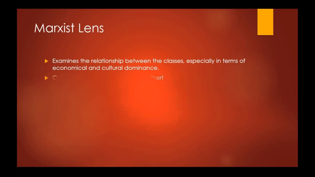 Literary Lenses Lecture - YouTube
