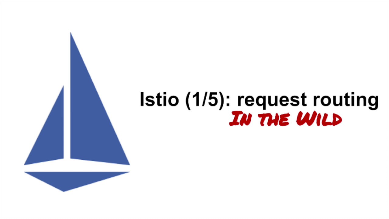 Istio (1/5): Request Routing - YouTube