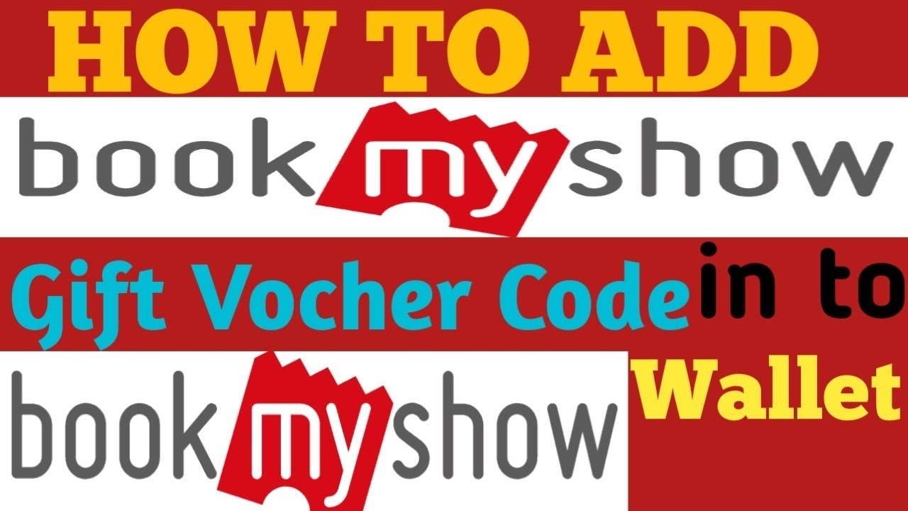 How to Add BookMyShow E Vocher Code in to BookMyShow Wallet ...